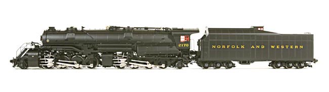 N&W Y6a Brass Model 03